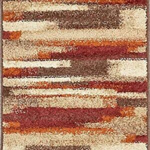 Unique Loom Autumn Collection Area Rug - Wheat (2' x 3' 1" Rectangle, Multi/ Beige)