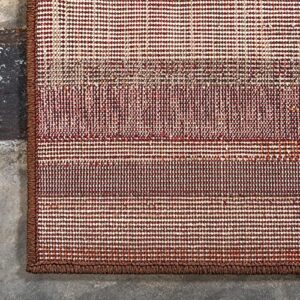 Unique Loom Autumn Collection Area Rug - Wheat (2' x 3' 1" Rectangle, Multi/ Beige)