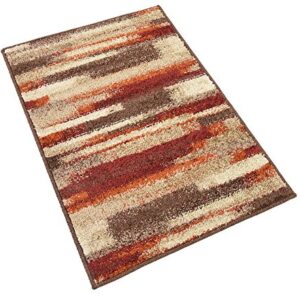 Unique Loom Autumn Collection Area Rug - Wheat (2' x 3' 1" Rectangle, Multi/ Beige)