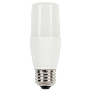 westinghouse 3319900 60-watt equivalent t7 bright white led light bulb with medium base, 1 count (pack of 1), frost