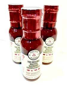 fischer & wieser the original roasted raspberry chipotle sauce 10.5 oz (pack of 3)