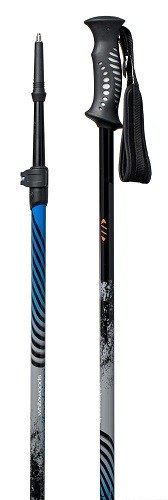 Whitewoods New Appalachian Telescopic Cross Country Snowshoe Hiking 2 Pc Fastlock Ski Poles