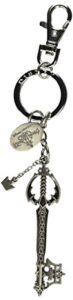 disney kingdom hearts oblivion blade pewter key ring,multi-colored