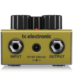 TC Electronic CINDERS OVERDRIVE Tube-Like with Extremely Responsive and Expressive Feel