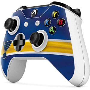 Skinit Decal Gaming Skin Compatible with Xbox One S Controller - Officially Licensed NHL St. Louis Blues Jersey Design