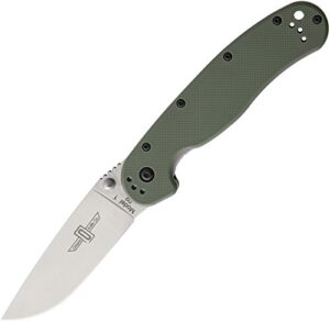 ontario rat 1 linerlock od green