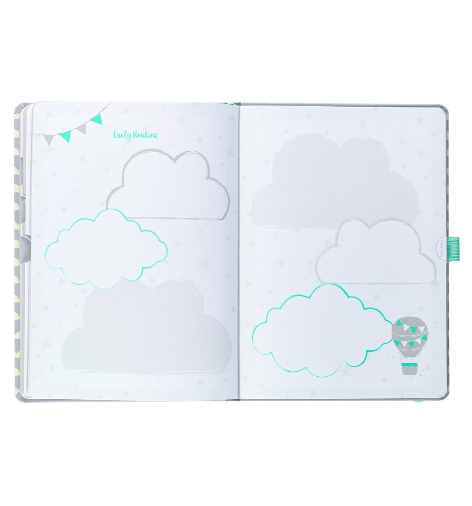 Busy B 6591 Clouds Pregnancy Journal Book