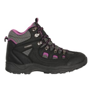 Mountain Warehouse Adventurer Womens Waterproof Hiking Boots Black Womens Shoe Size 8 US