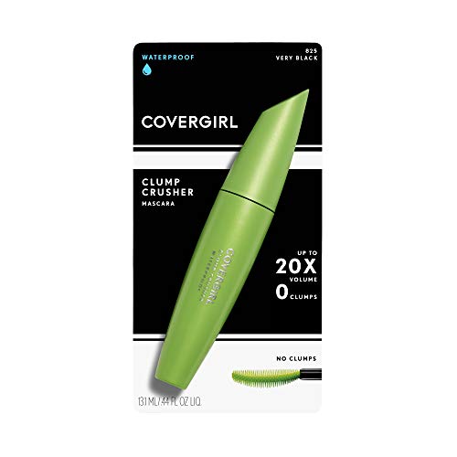 COVERGIRL Clump Crusher Water Resistant Mascara by Lash Blast Very Black 825, 0.44 Ounce (packaging may vary)