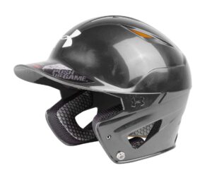 under armour baseball uabh2 110: bk converge solid batter's helmet, black, youth