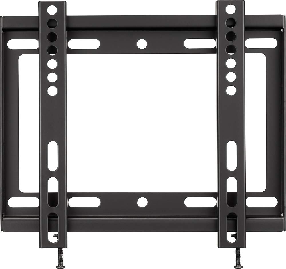 Insignia - Fixed TV Wall Mount for Most 19" - 39" TVs - Black