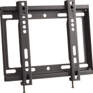 Insignia - Fixed TV Wall Mount for Most 19" - 39" TVs - Black