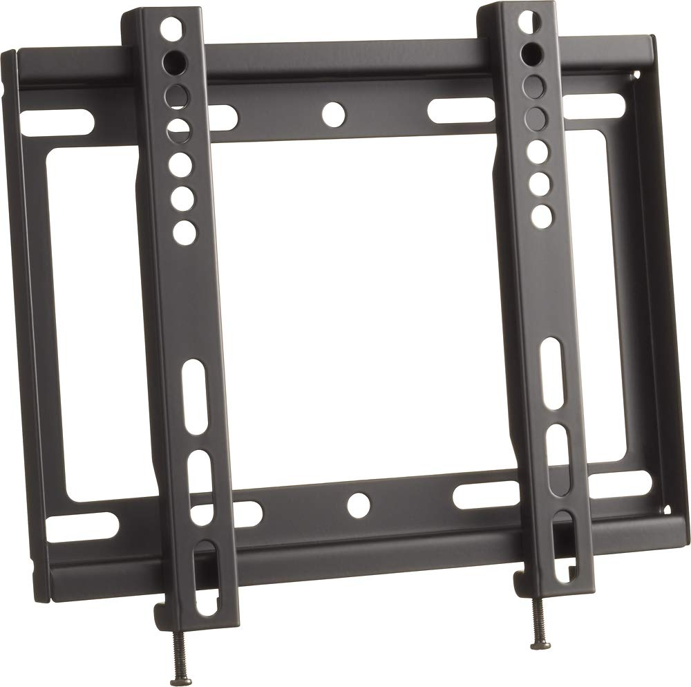 Insignia - Fixed TV Wall Mount for Most 19" - 39" TVs - Black