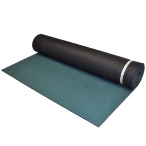 jade yoga elite s 71" inch yoga mat - forest green