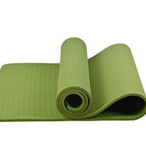 SavvyCraft Eco Friendly Premium Yoga Mat Non-PVC Non-toxic Non-heavy-metals Non-irritating Odor with Strap Carrier Included