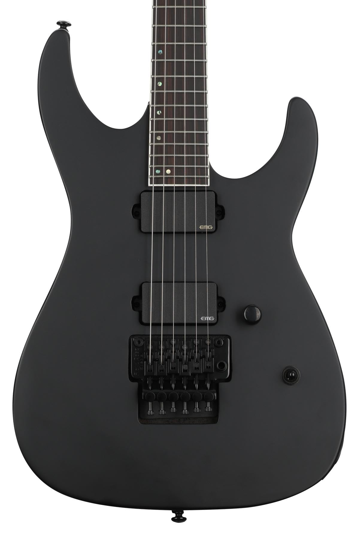 ESP LTD M-400 Electric Guitar, Black Satin