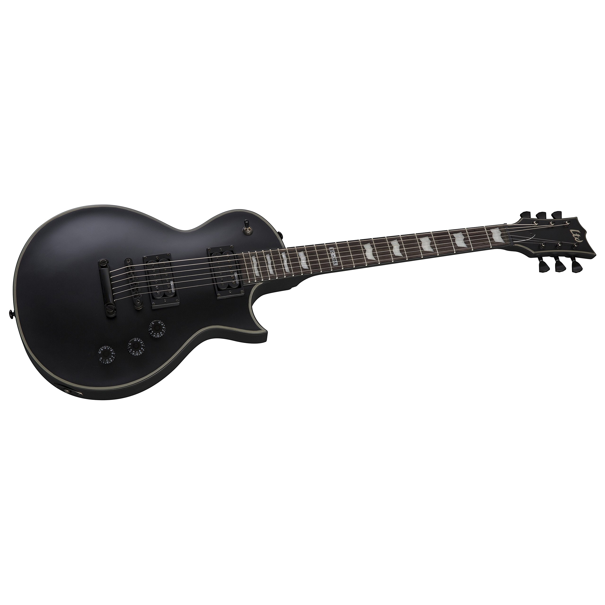 ESP LTD EC-256 Electric Guitar, Black Satin