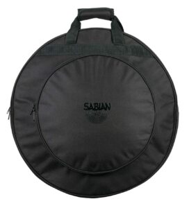 sabian quick 22 black out cymbal bag, sabian qcb22 quick 22 cymbal bag with backpack straps