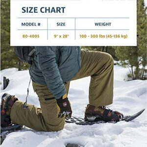 Yukon Charlie's Flex Spin Snowshoe, 9-inch x 28-inch