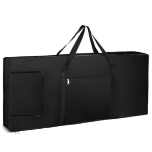 tosnail 61-note keyboard gig bag, soft piano case padded with 6mm cotton piano case with handles - 39'' x 16" x 6''