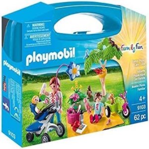 playmobil family picnic carry case