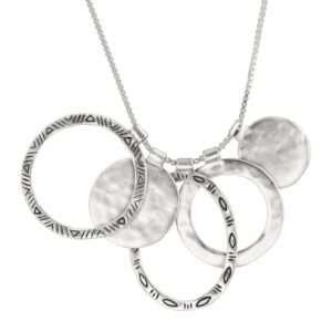 silpada 'most clever' pendant necklace in sterling silver, 18" + 2"