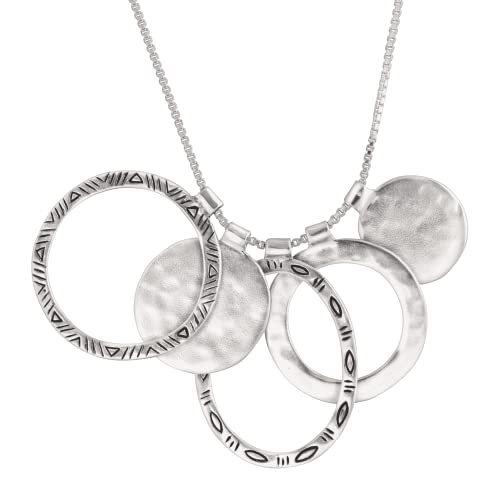 Silpada 'Most Clever' Pendant Necklace in Sterling Silver, 18" + 2"