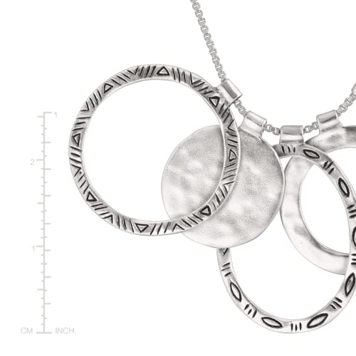 Silpada 'Most Clever' Pendant Necklace in Sterling Silver, 18" + 2"