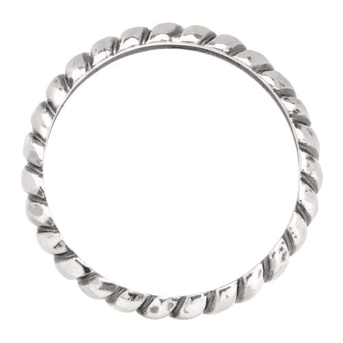 Silpada 'Belle Fleur' Twisted Stacking Ring in Sterling Silver, Size 7, Size 7