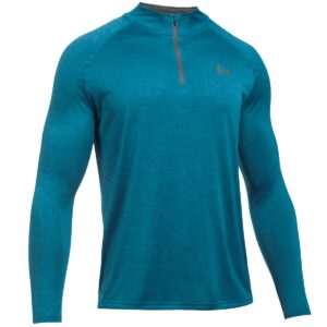 under armour tech quarter zip long sleeve training top - aw17 - x large - blue