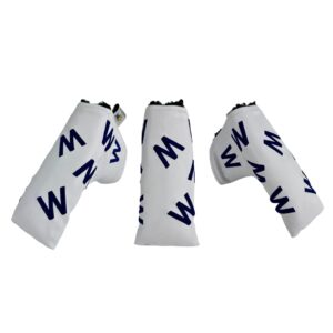 sunfish leather golf putter cover fly the w