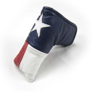 Sunfish Leather Golf Putter Cover Lone Star