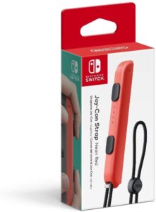 nintendo switch - joy-con strap-neon red