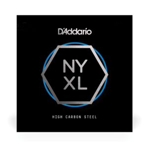 d'addario nys009 single plain steel guitar string, 009