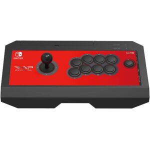 hori nintendo switch real arcade pro v hayabusa fight stick officially licensed by nintendo - nintendo switch;