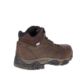 Merrell Men's Moab Adventure Mid Waterproof Hiking Boot, Dark Earth 9.5 Wide