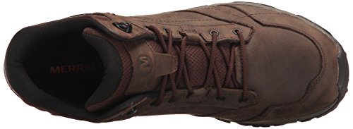 Merrell Men's Moab Adventure Mid Waterproof Hiking Boot, Dark Earth 9.5 Wide