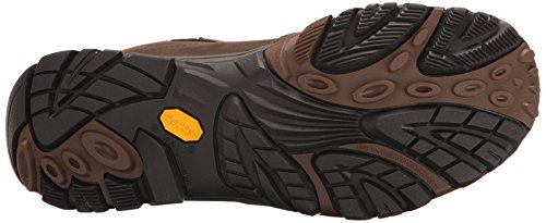 Merrell Men's Moab Adventure Mid Waterproof Hiking Boot, Dark Earth 9.5 Wide