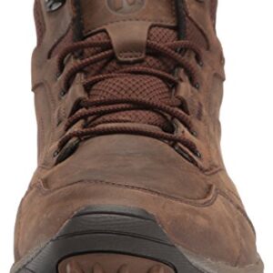 Merrell Men's Moab Adventure Mid Waterproof Hiking Boot, Dark Earth 9.5 Wide