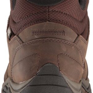 Merrell Men's Moab Adventure Mid Waterproof Hiking Boot, Dark Earth 9.5 Wide