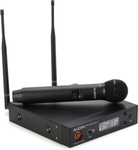 audix ap61 om2 handheld wireless microphone system for musical performances and public speaking