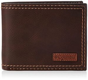 columbia men's rfid passcase wallet