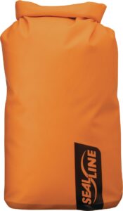 sealline discovery waterproof dry bag, orange, 20-liter