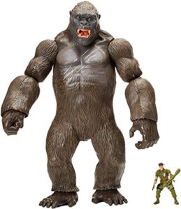 lanard kong skull island - 18" poseable kong with figure action figure