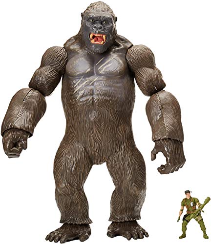 Lanard Kong Skull Island - 18" Poseable Kong with Figure Action Figure