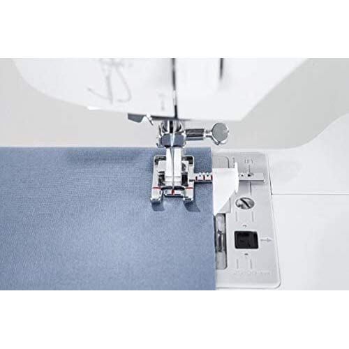 Singer | Sew Easy Foot, Sew Perfectly Straight Lines with Ease, Includes Ruler with Adjustable Guide to Set Seam Allowance, Beautiful Topstitching - Sewing Made Easy