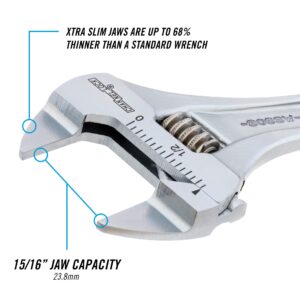 Channellock - 6 Xtra Slim Jaw Adj Wrench (806SW)