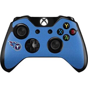 skinit decal gaming skin compatible with xbox one controller - officially licensed nfl tennessee titans breakaway design