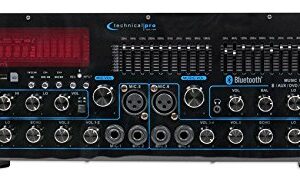 Technical Pro MM2000BT Powered Bluetooth Karaoke Mixer Amplifier Amp SD, USB