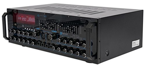 Technical Pro MM2000BT Powered Bluetooth Karaoke Mixer Amplifier Amp SD, USB